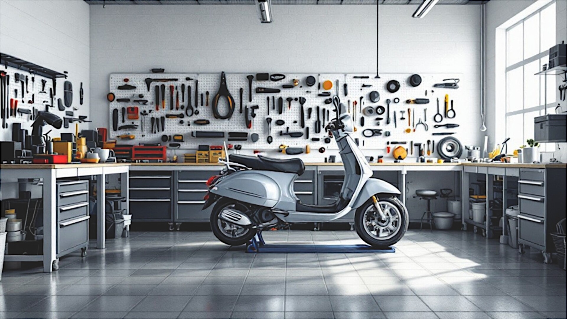 L'atelier d'entretien et de réparations SCOOTER DEPOT
